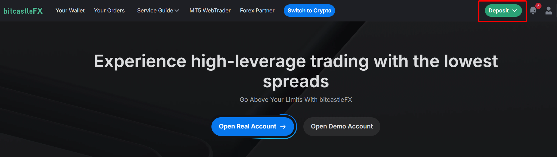 How do I make an FX deposit? – Help Center of bitcastleFX