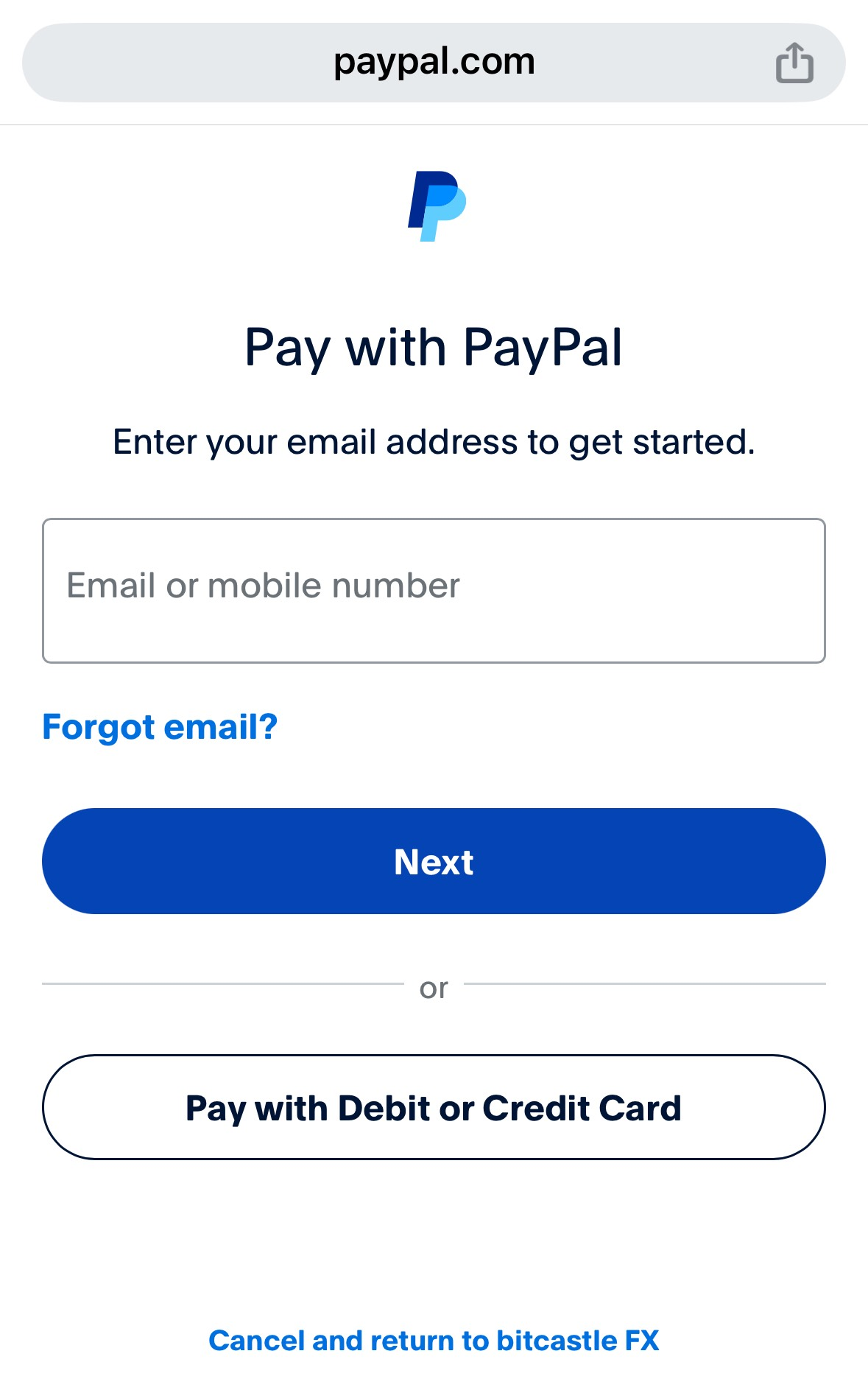 How to Deposit via Credit/Debit Card (Through PayPal) on bitcastleFX ...